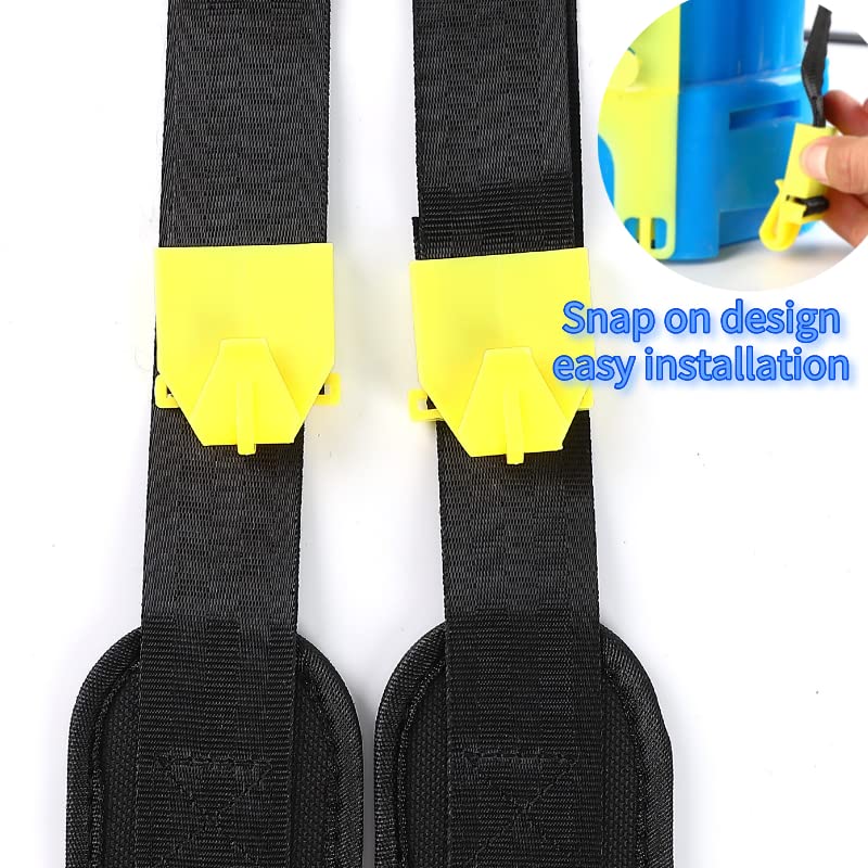 Aimela Backpack Sprayer Replacement Straps,Thickened Sponge Adjustable Agricultural Manual Sprayer Backpack Shoulder Strap,Garden Backpack Sprayer Harness Replacement Part (1)