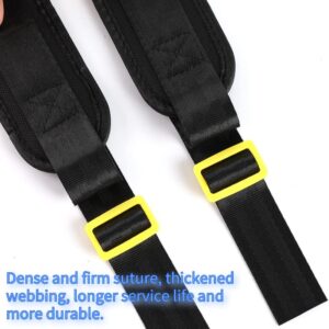 Aimela Backpack Sprayer Replacement Straps,Thickened Sponge Adjustable Agricultural Manual Sprayer Backpack Shoulder Strap,Garden Backpack Sprayer Harness Replacement Part (1)