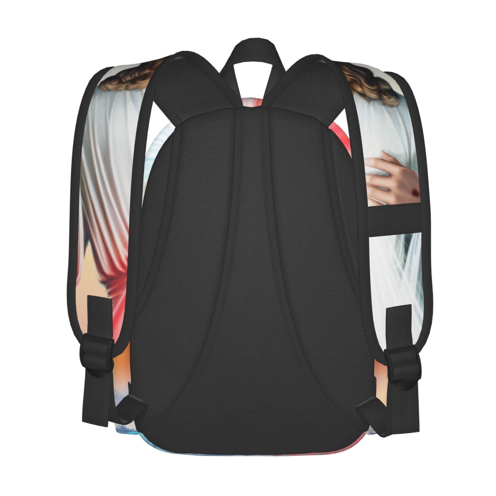 YISHOW 17 Inch Backpack With Adjustable Shoulder Straps Divine Mercy Lightweight Bookbag Casual Daypack For Travel Work