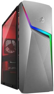 asus newest rog strix gl10 premium gaming desktop | amd ryzen 5 3600x | 16gb ram | 512gb ssd+2tb hdd | nvidia geforce gtx 1660ti | gray | windows 10 | with mouse pad bundle