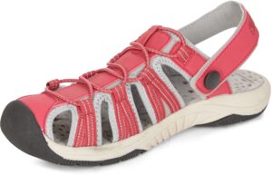 khombu women's create sandals, red, 7