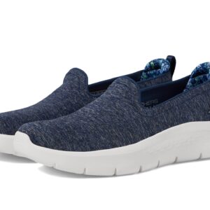 Skechers Women's GO Walk Flex-Clever View Sneaker, Navy, 10.5