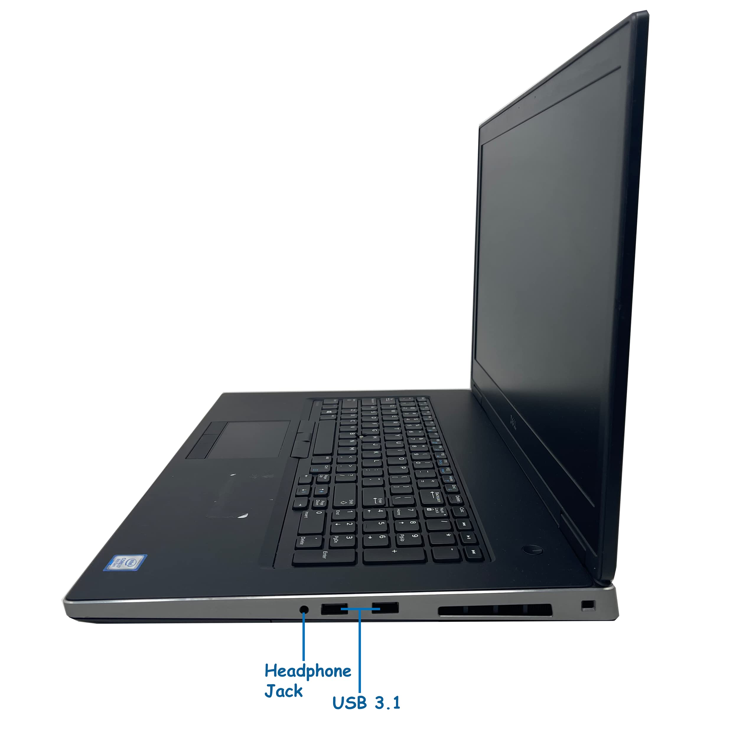 Dell Precision 7530 FHD Workstation FHD Non-Touch Laptop Pc Intel Core i9-8950HK 32GB Ram 1TB SSD Drive, HDMI, Thunderbolt, Camera, NVIDIA Quadror P3200 4GB GDDR5 Graphics, Windows 10 Pro (Renewed)