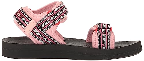 Lacoste Women's Suruga Sandal, Light Pink/Black, 7