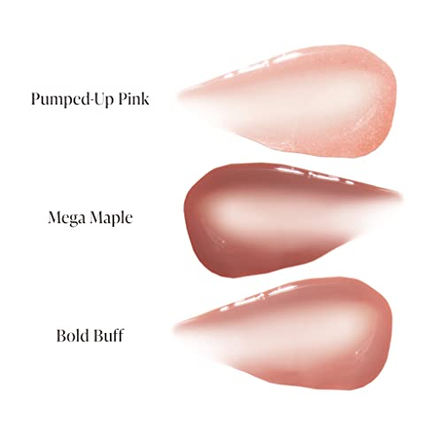 Mally Beauty Positively Plump Lip Gloss | High-Shine Hydrating Lightweight & Comfortable Wear, Pumped-up Pink