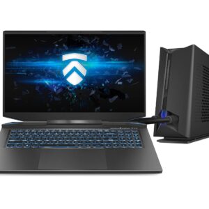 Prometheus XVII (2022) 17.3" Liquid Cooled Gaming Laptop: Intel Core i7-12700H, NVIDIA RTX 3060, Thunderbolt 4, 1TB PCIe Gen 4 SSD, 16GB DDR5 RAM, Win 11 Home, 17.3 inch QHD 240Hz Eluktronics Notebook