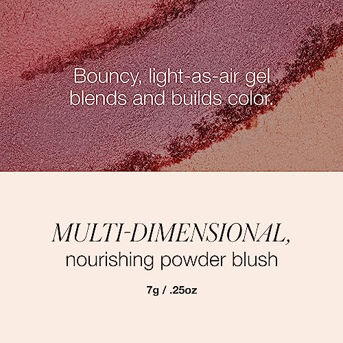 RMS Beauty ReDimension Hydra Powder Blush - Powder Gel Blush for Cheeks, Luminous Highlight, Cream Blush Powder, Glow Makeup Cheek Tint Highlighter