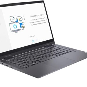 2022 LENOVO Yoga 7i 2-in-1 laptop 14 inch FHD Touchscreen Intel EVO Platform 11th Core i7-1165G7 Iris Xe Graphics 12GB DDR4 512GB SSD WI-FI 6 Thunderbolt 4.0 Backlit KB with Fingerprint Windows 11 Pro