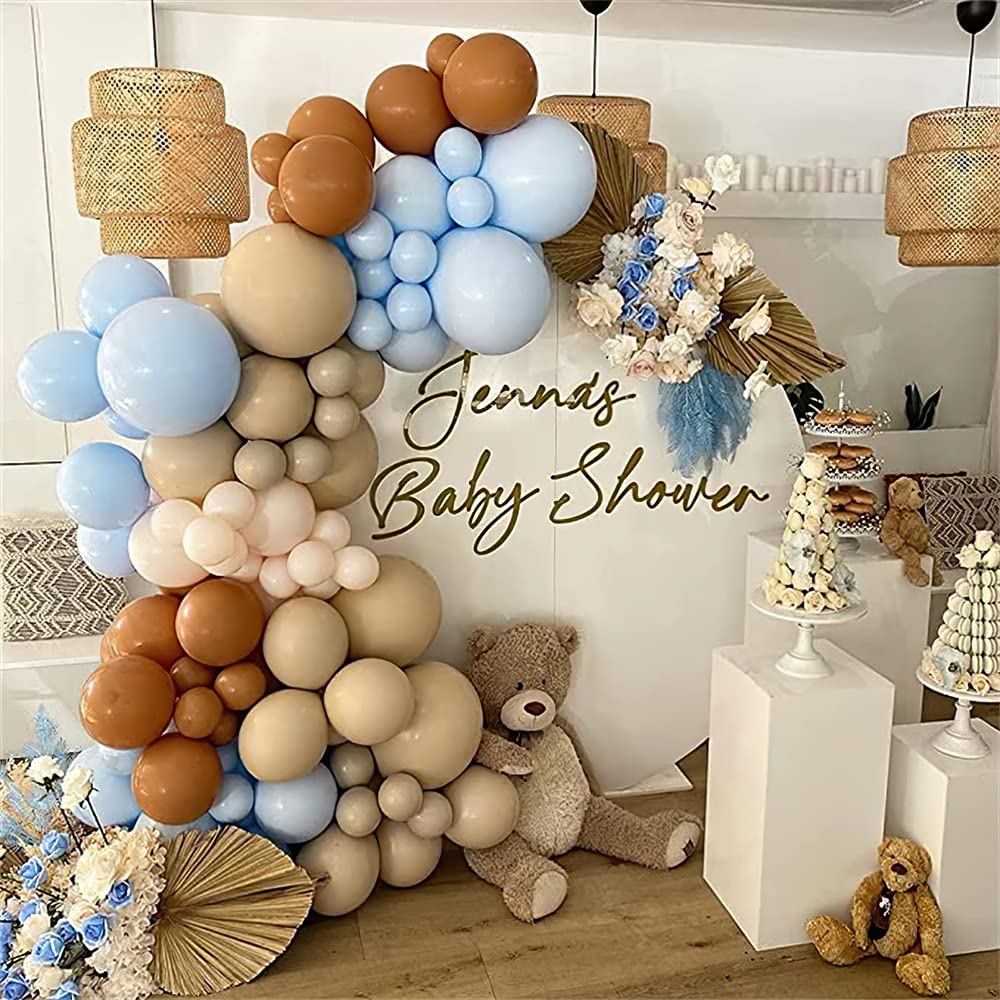 100 Pcs Nude Party Latex Balloons - 5/10/12/18 Inch Cream Balloons Beige Balloons, Neutral Color Balloons Garland Arch Kit Merry Chritmas/Graduation Balloons/Wedding/Party decorations