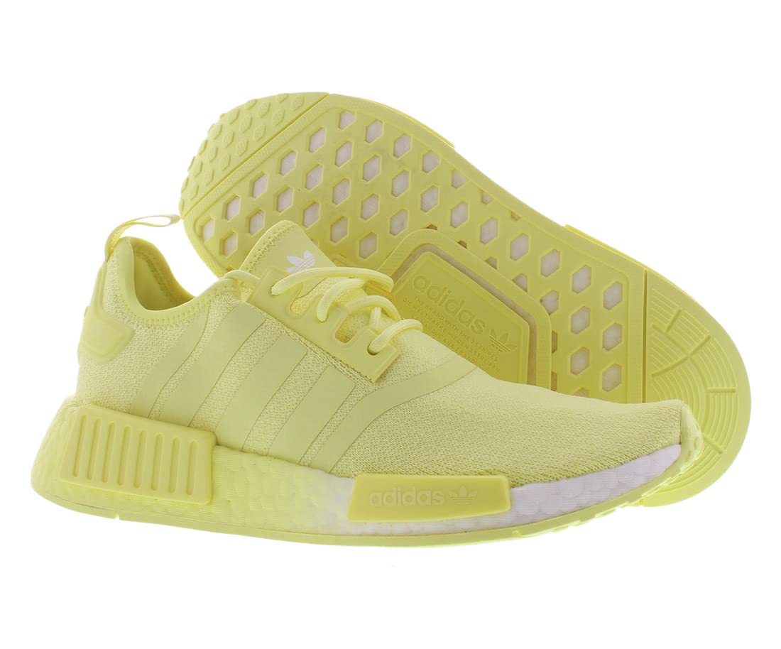 adidas Originals NMD R1 Womens Shoes Size 6, Color: Lime Yellow/White