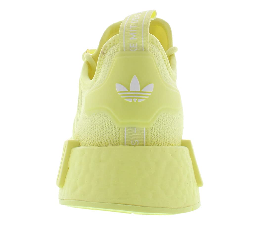 adidas Originals NMD R1 Womens Shoes Size 6, Color: Lime Yellow/White