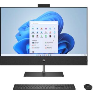 HP Pavilion 32 Desktop 4TB SSD 64GB RAM Win 11 PRO (Intel Core i9-12900K Processor with Turbo Boost to 5.20GHz, 64 GB RAM, 4 TB SSD, 31.5" 4K UHD (3840x2160), Win 11 PRO) PC Computer Envy All-in-One