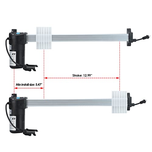 MineCtrl Kaidi Linear Actuator Model KDPT005-28 Lift Chairs Power Recliner Motor Replacement Parts