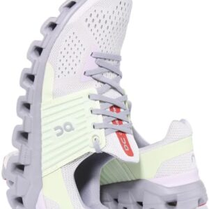 ON Women's Cloudswift Running Shoes, Ice/Oasis, 9.5