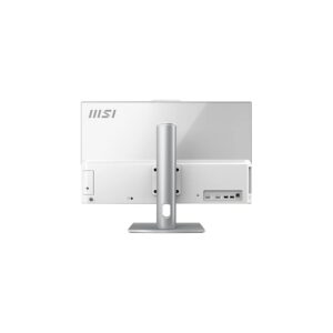 MSI Modern AM272P AIO Desktop, 27" FHD IPS-Grade LED, Intel Core i5-1240P, 8GB Memory, 512GB SSD, WiFi 6, BT 5.1, White, Windows 11 Home (12M-030US)