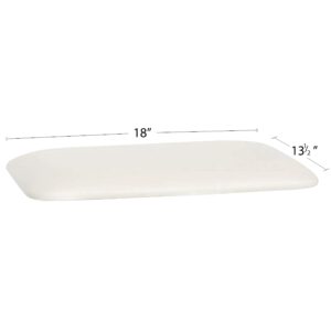 Seachrome P-B180135-NW Replacement Cushion Shower Seat Top Only, White