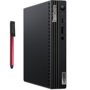 lenovo thinkcentre m70q tiny 1l business desktop computer, intel hexa-core i5-10400t up to 3.6ghz (beat i7-8750h), 8gb ddr4 ram, 256gb pcie ssd, wifi 6, bluetooth 5.1, windows 10 pro, 64gb flash drive