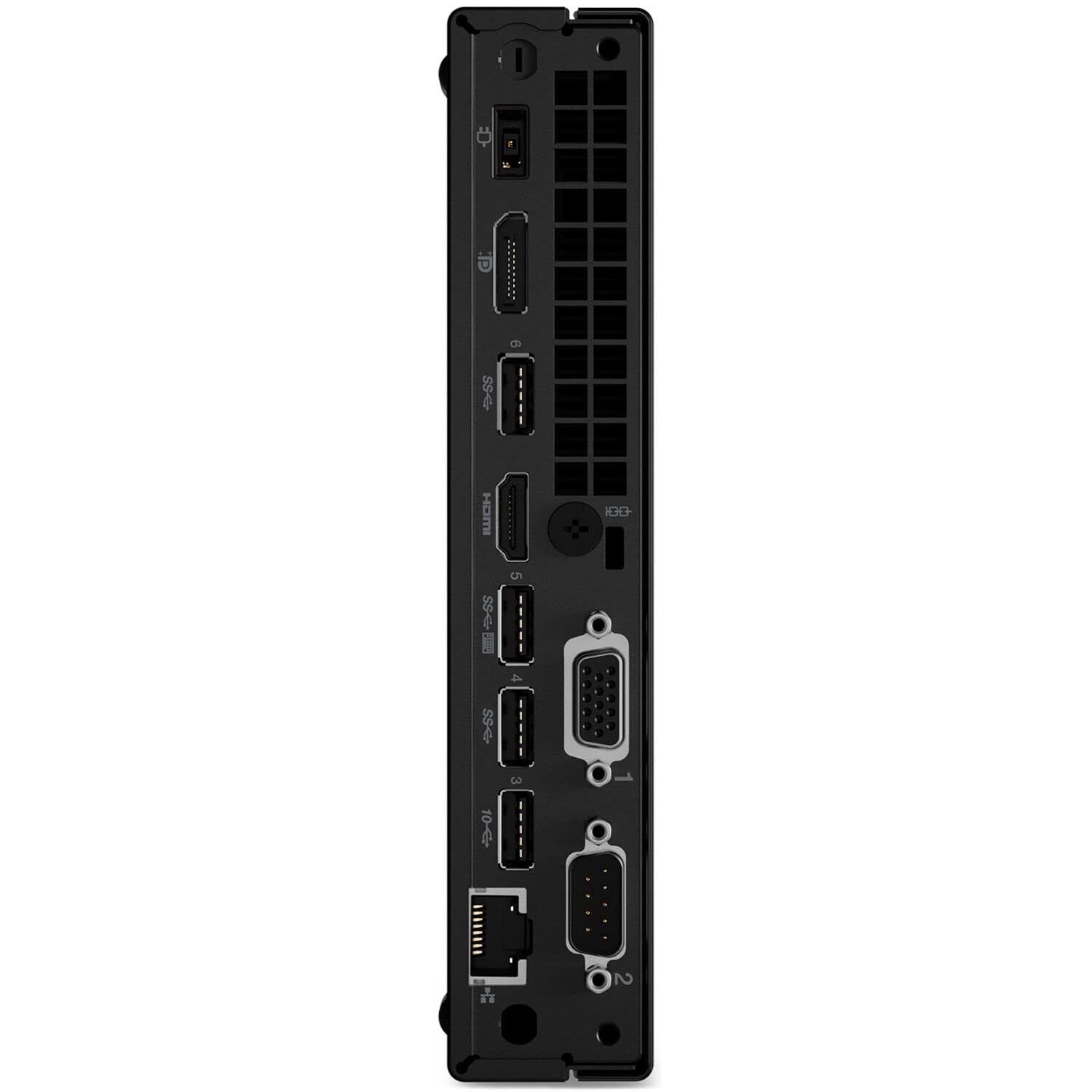 Lenovo ThinkCentre M70q Tiny 1L Business Desktop Computer, Intel Hexa-Core i5-10400T up to 3.6GHz (Beat i7-8750H), 8GB DDR4 RAM, 256GB PCIe SSD, WiFi 6, Bluetooth 5.1, Windows 10 Pro, 64GB Flash Drive