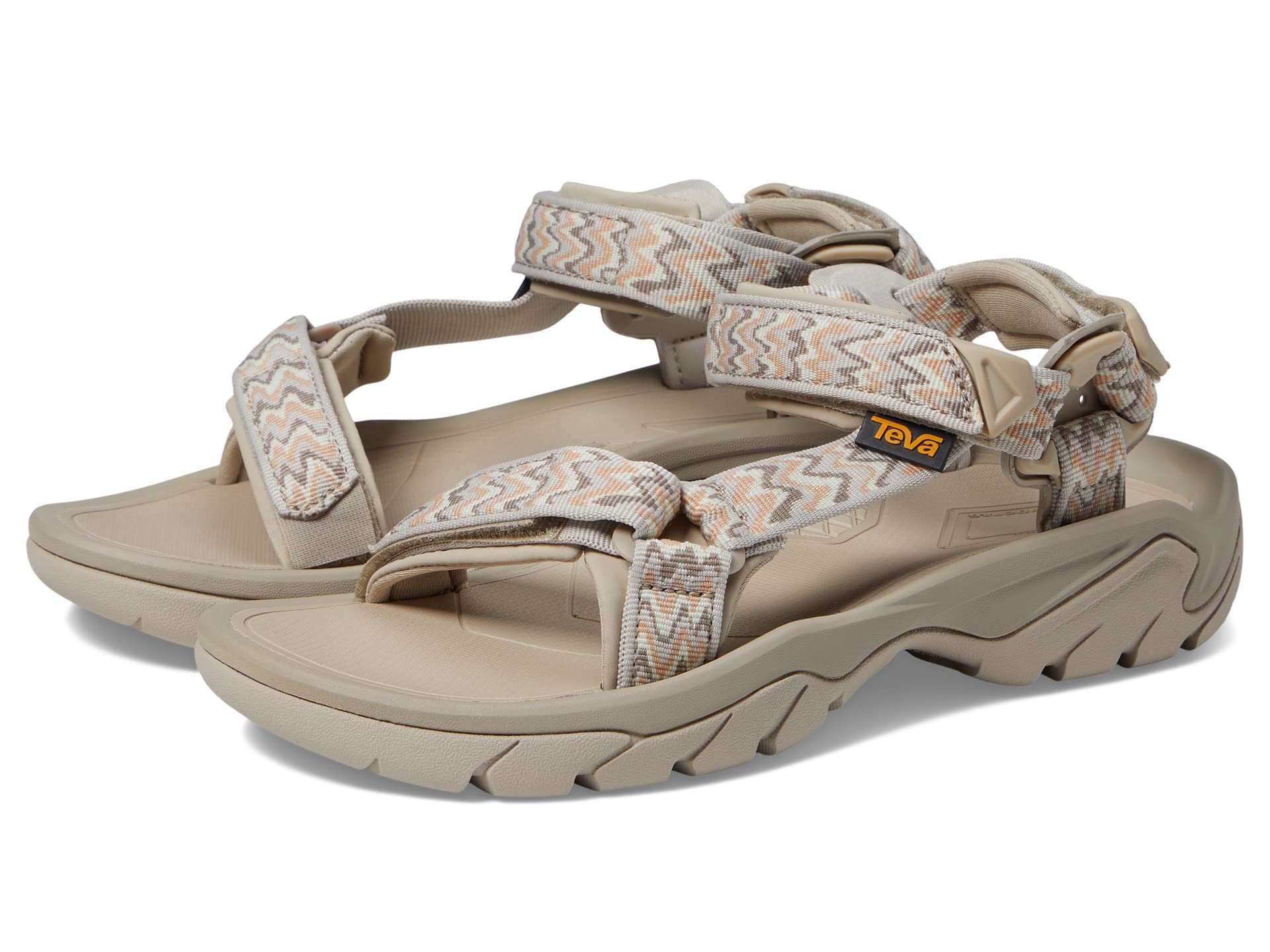 Teva Women's Terra Fi 5 Universal Sandal, Shifting Layers Neutral, 7