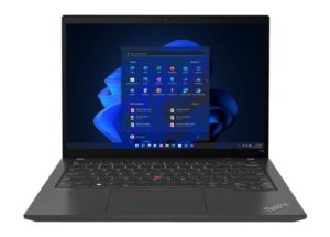 lenovo thinkpad t14 gen 3 21ah00bsus 14" notebook - wuxga - 1920 x 1200 - intel core i7 12th gen i7-1260p dodeca-core (12 core) - 16 gb total ram - 8 gb on-board memory - 512 gb ssd - thunder black