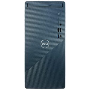 dell inspiron 3910 desktop computer - 12th gen intel core i7-12700 8-core up to 4.90 ghz processor, 32gb ram, 2tb nvme ssd, intel uhd graphics 730, dvd burner, windows 11 home, mist blue