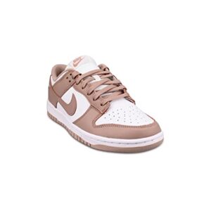 Nike Women's Dunk Low Shoes, White/Rose Whisper, 6.5