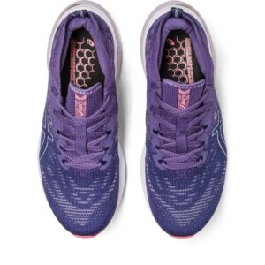 ASICS Women's GT-2000 11 Mesh Knit Running Shoes, 9.5, Indigo Blue/Pure Silver