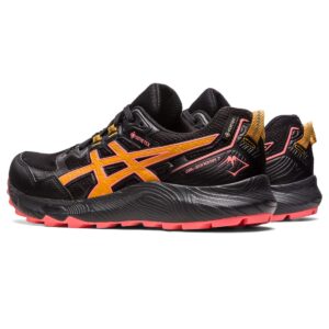 ASICS Women's Gel-Sonoma 7 GTX Running Shoes, 10, Black/Sandstorm