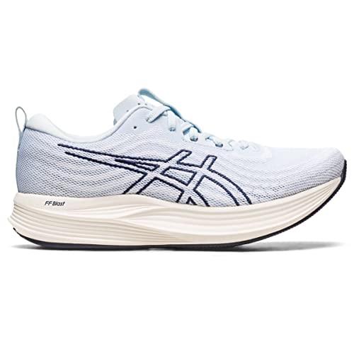 ASICS Women's EvoRide Speed Running Shoes, 10, Sky/Midnight