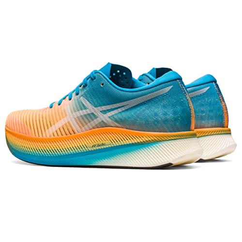 ASICS Women's METASPEED Sky Running Shoes, 10.5, Orange POP/Island Blue