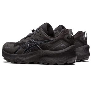 ASICS Women's Gel-Trabuco 11 GTX Running Shoes, 9.5, Black/Carrier Grey