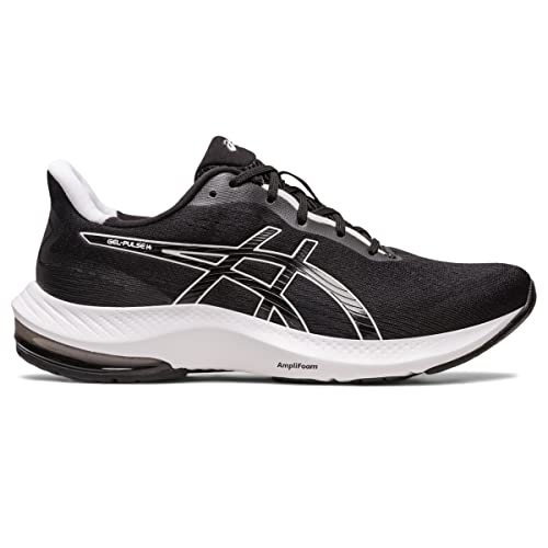 ASICS Women's Gel-Pulse 14 Running Shoes, 9, Black/White