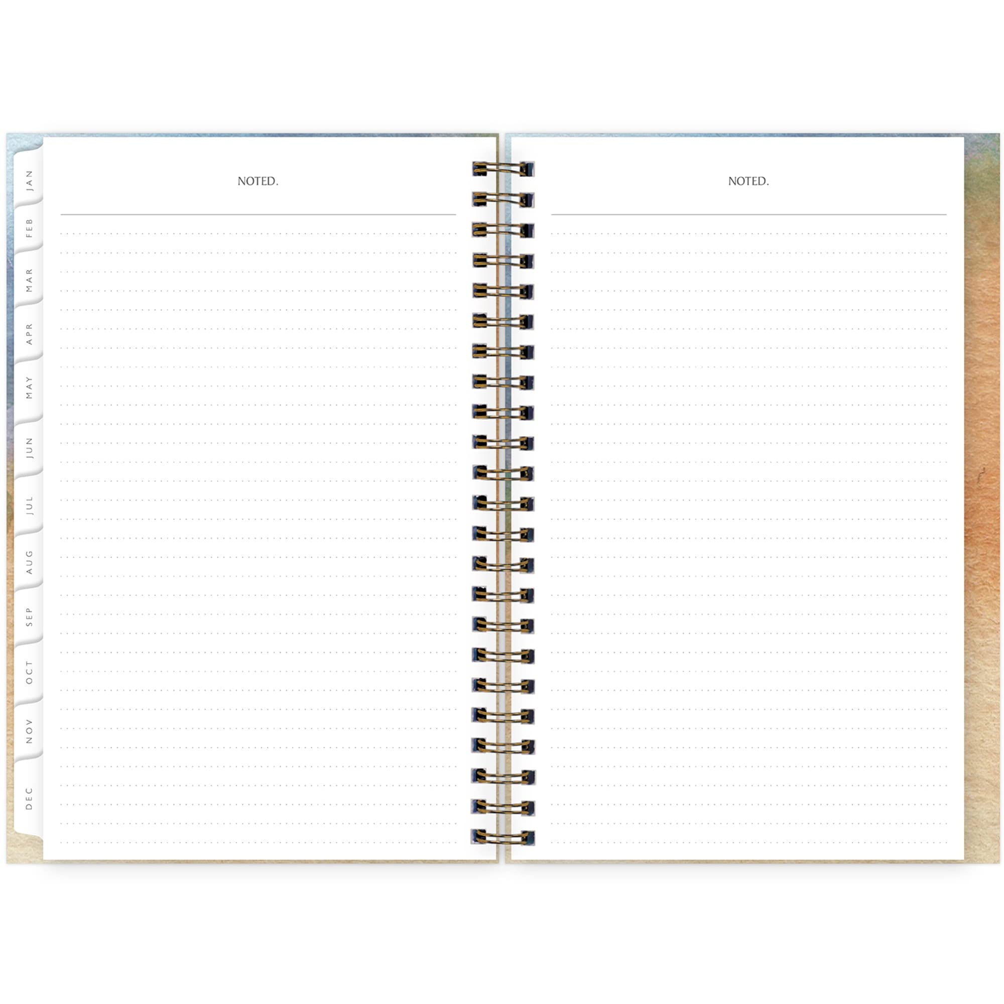 Blue Sky Sustainability 2023 Weekly and Monthly Planner, January - December, 5" x 8", Flexible Cover, Wirebound, Andreo (137950-23)