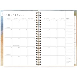 Blue Sky Sustainability 2023 Weekly and Monthly Planner, January - December, 5" x 8", Flexible Cover, Wirebound, Andreo (137950-23)