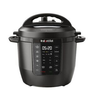 instant pot rio, 7-in-1 electric multi-cooker, pressure cooker, slow cooker, rice cooker, steamer, sauté, yogurt maker, & warmer, includes app with over 800 recipes, 6 quart