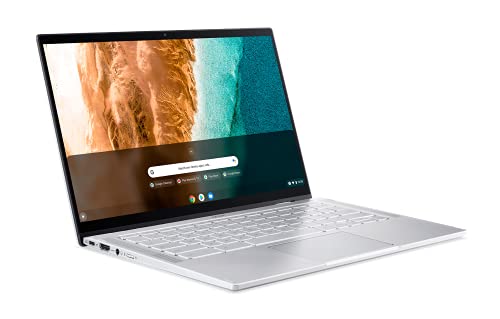 Acer Chromebook Enterprise Spin 514 Convertible Laptop | Intel Core i3-1110G4 | 14" FHD IPS Touch Gorilla Glass | 8GB LPDDR4X | 128GB SSD | Wi-Fi 6 | Backlit Keyboard | Chrome OS | CP514-2H-39R7