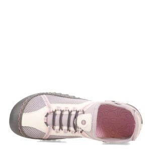 JBU by Jambu Women's Tahoe Water Ready-Wide Sneaker, Off White/Blush, 10