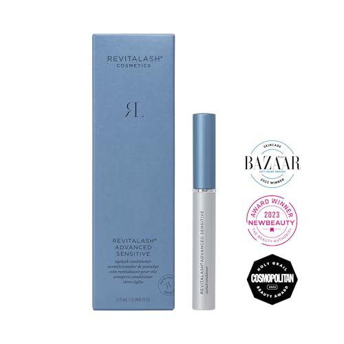 RevitaLash Cosmetics, RevitaLash Advanced Sensitive Eyelash Conditioner, Lash Enhancing Serum, Physician Developed & Cruelty-Free