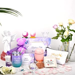 Birthday Gifts for Women, Unique Gift Baskets for Mom, Spa Relaxing Gifts Box for Her, Thank You Gifts for Who Have Everything, Get Well Soon Gifts for Women Female Wife Mom Sister