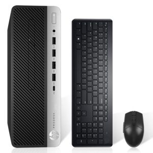 hp gaming desktop i7 prodesk 600 g3 small form factor,renewed pc windows 10,32gb ddr4, 1tb nvme ssd m.2 + 2tb hdd,nvidia geforce gt 1030 2gb,hdmi,wi-fi,bt,dvd,wireless keyboard & mouse