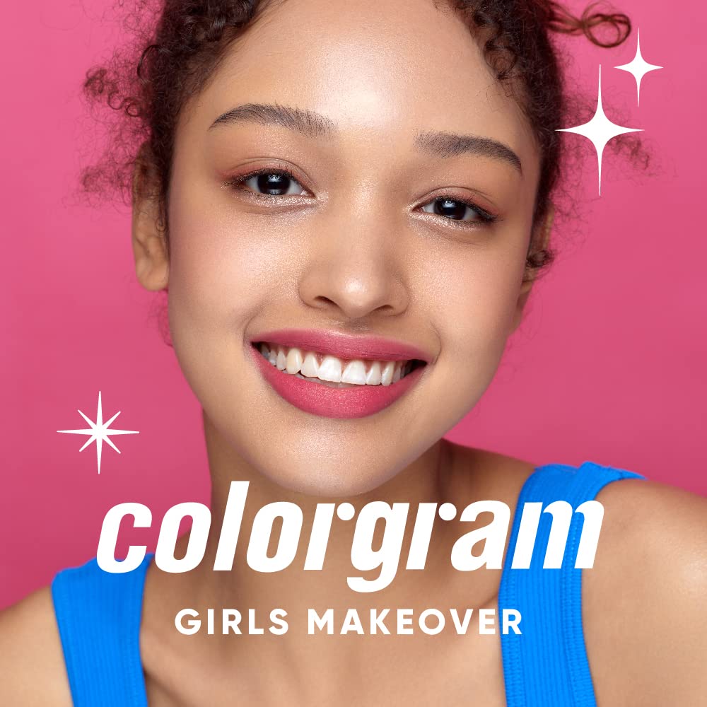 COLORGRAM Thunderbolt Over Blur Tint 03 Captain Pink | Long Lasting Moisturizing Lip Stain, Hydrating, Easily Buildable and Blendable, Matte, Best Tinted Liquid Lipstick for Daily Lip Makeup