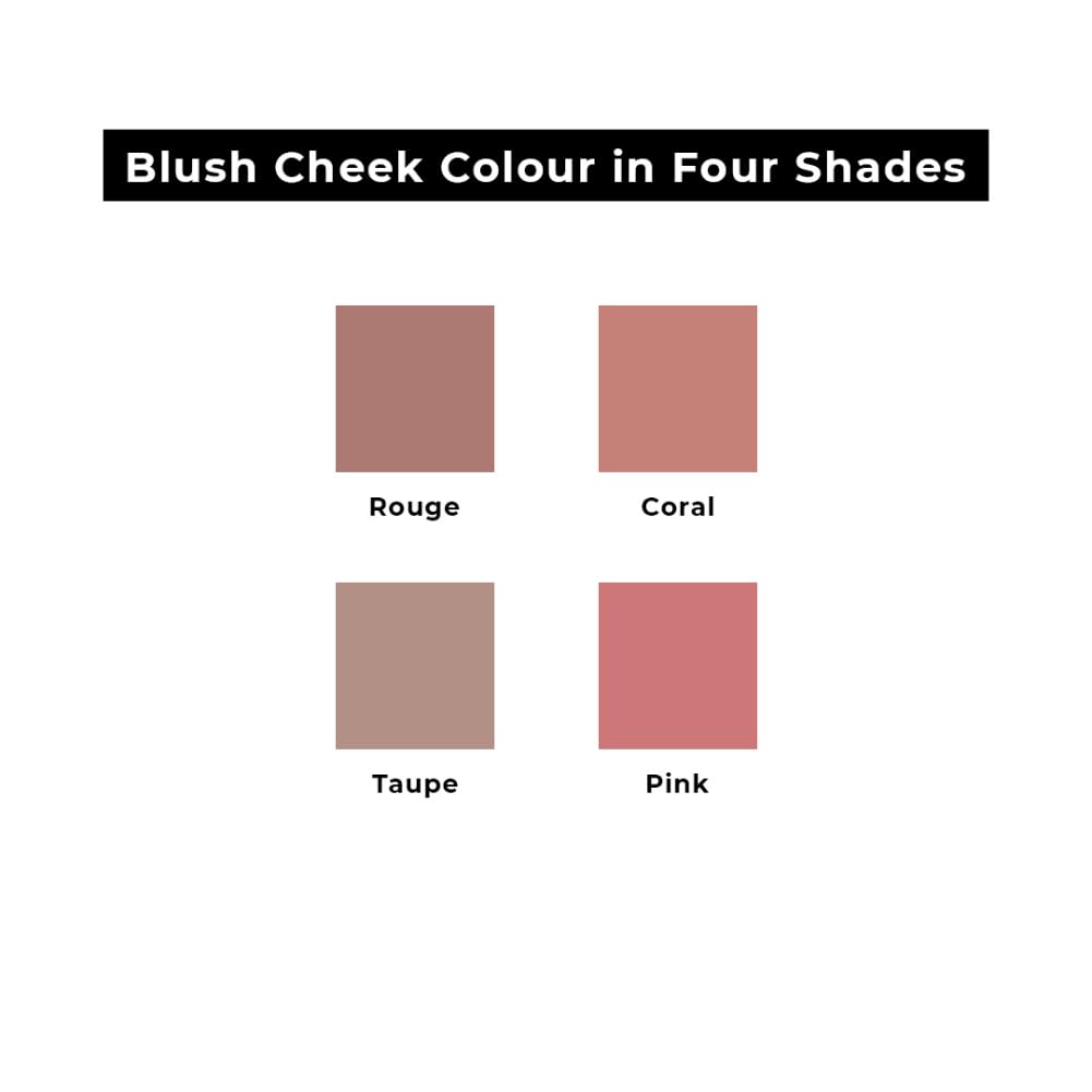 Lamel Blush Cheek Taupe Color Mini - Natural, Lightweight, Smooth, Blendable Powder - Enhances & Defines Shapes & Features - Shading & Contouring - 4 Universal Shades - № 404 (Taupe) - 3.8g / 0.13 oz