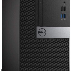 Dell 5050 Mini Tower Desktop Intel i7-6700 UP to 4.00GHz 32GB DDR4 New 1TB NVMe SSD + 2TB HDD Built-in AX200 Wi-Fi 6 BT Dual Monitor Support Wireless Keyboard and Mouse Win10 Pro (Renewed)