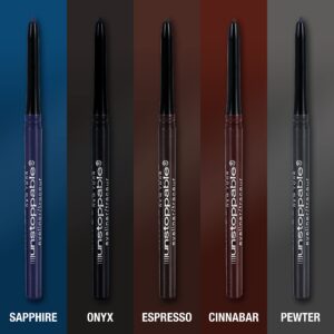 MAYBELLINE Unstoppable® Mechanical Eyeliner Pencil, Easy to Apply, Smooth Glide, Up to 24 Hour Wear Sapphire 0.02 oz