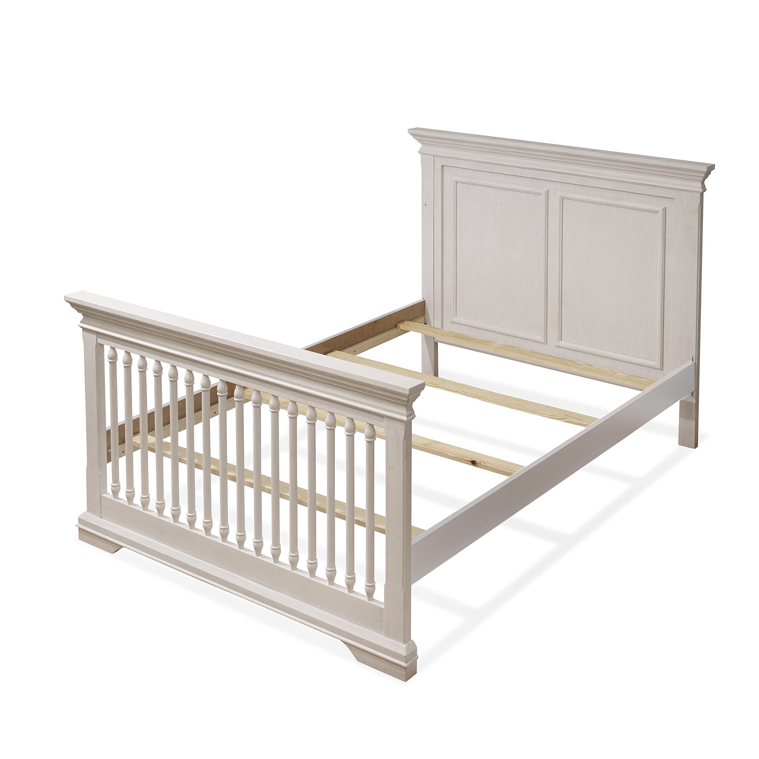 Sorelle Furniture Toddler Rails and Full-Size Bed Adult Rails, Sorelle Wood Bed Rail & Crib Conversion Kit, Converts Sorelle Furniture Crib to Toddler Bed and Full-Size Bed, # 215 - Brushed Ivory