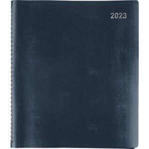 2023-2024 office depot® brand 13-month monthly planner, 9" x 11", navy, january 2023 to january 2024 , od710717