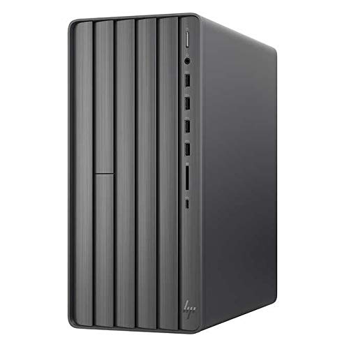 HP Envy Gaming Tower Desktop Computer 11th Generation Intel Octa-Core i7-11700F Processor 32GB RAM 1TB SSD + 1TB HDD Nvidia GeForce GTX 1660 Super 6GB Graphic USB-C VGA Win11 Black + HDMI Cable