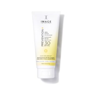 image skincare prevention+ daily tinted moisturizer spf 30 sunscreen, no white cast, 3.2oz