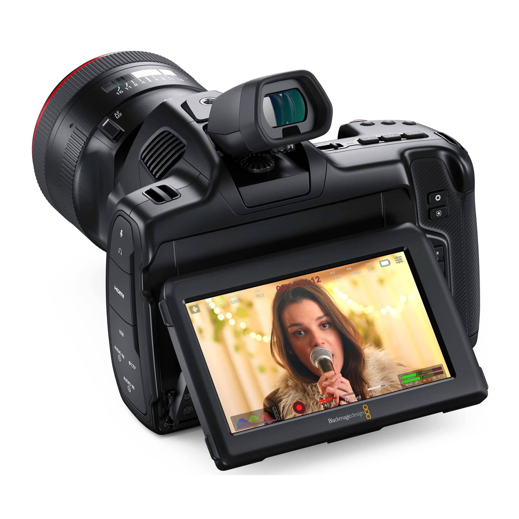 Blackmagic Pocket Cinema Camera 6K G2 Bundle with Hard Case, and Accessories (4 Items)