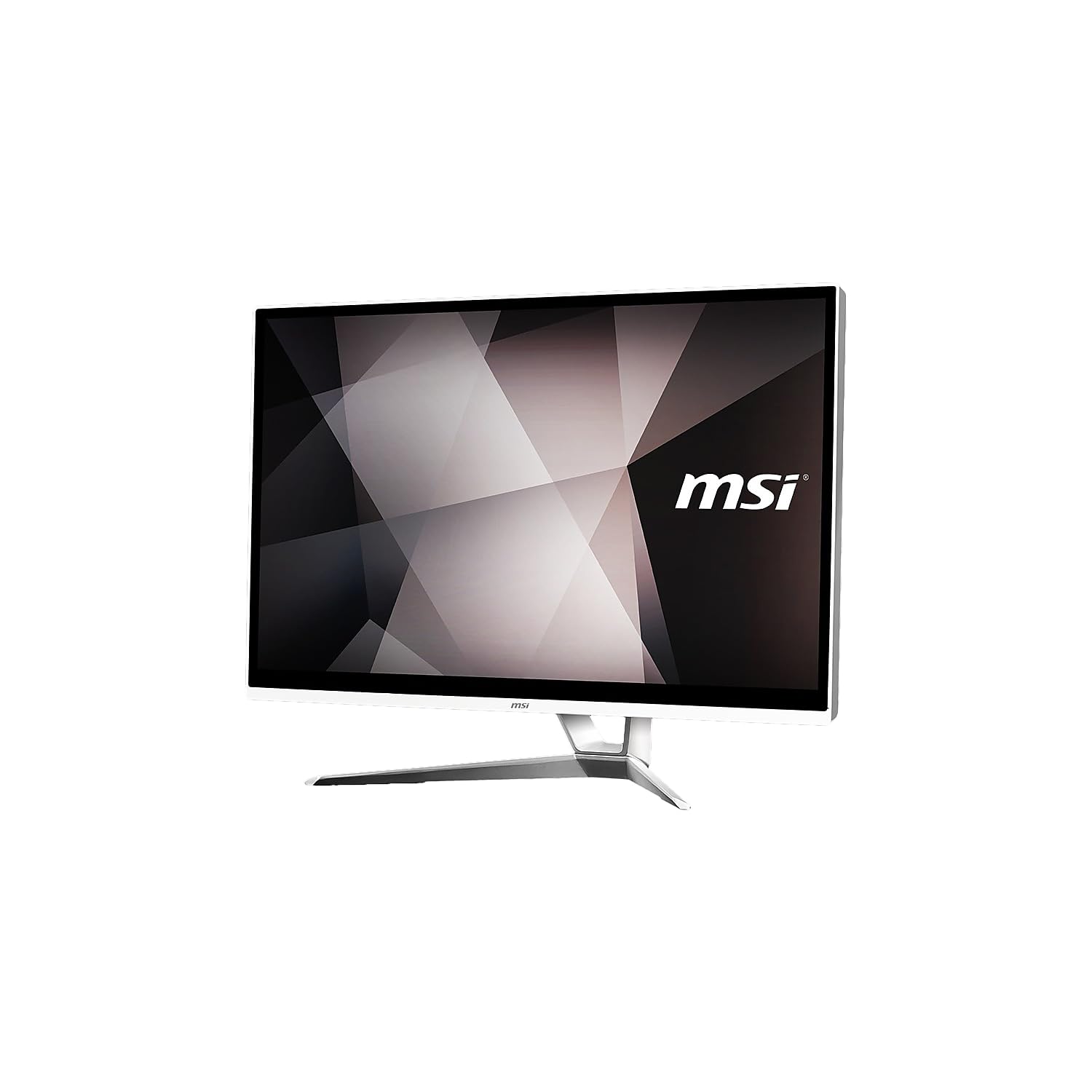 MSI PRO 22XT AIO Desktop, 21.5" FHD IPS-Grade LED Touchscreen w/HDMI-in, Intel Pentium G6405, 4GB Memory, 128GB SSD, WiFi 5, BT 4.2, USB Type-C, White, Windows 11 PRO (10M-694US)